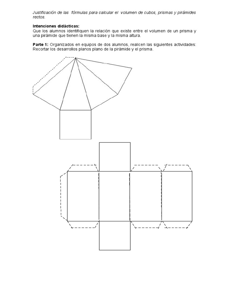 Vol Prisma y Piramide | PDF