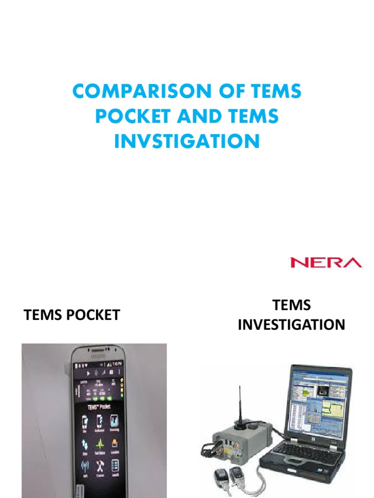 Comparison Tems Pocket and Tems Invstigation | Laptop | Personal Computing