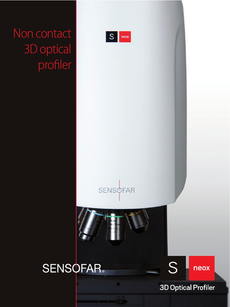 3D Non Contact Profilometer | PDF | Angular Resolution | Confocal ...