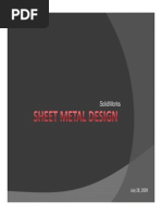 Design Guidelines - SheetMetal PDF | PDF | Sheet Metal | Procedural ...