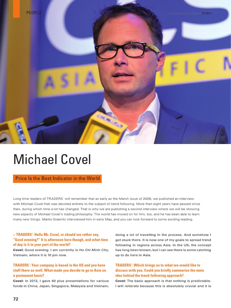 Price Is the Best Indicator in the World: An Interview with Trend ...