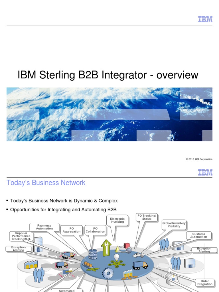 Ibm B 2 B Sterling Integrator | Download Free PDF | File Transfer ...