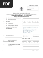 EPF Form 10D for Pension Claims | PDF | Law