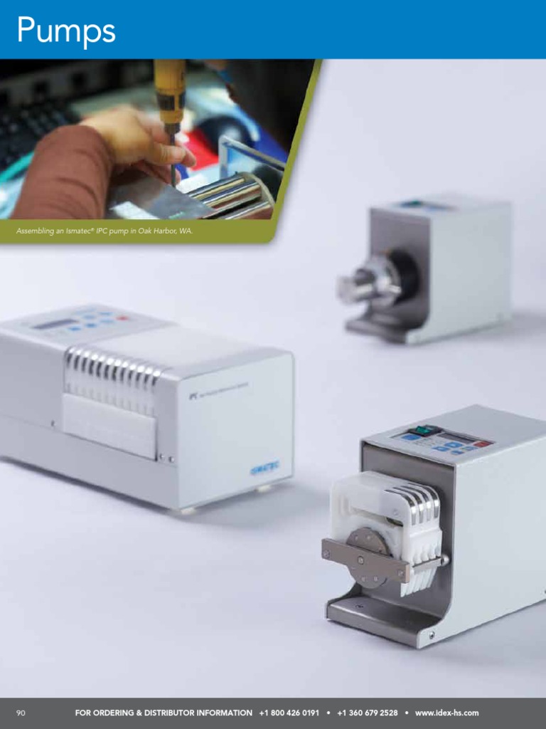 Idex Pumps Catalogue | PDF | Pump | Flow Measurement