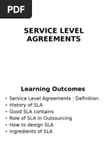Simple Service Level Agreement Template | PDF | Service Level Agreement ...