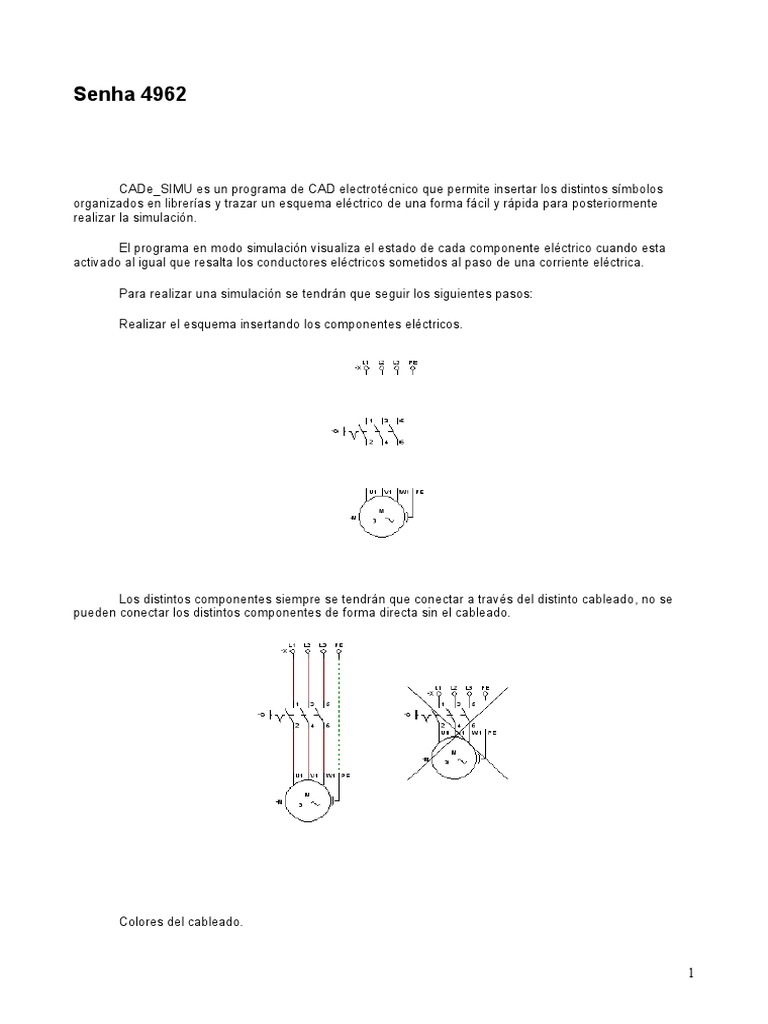 Cade Simu Help | PDF | Corriente eléctrica | Electricidad