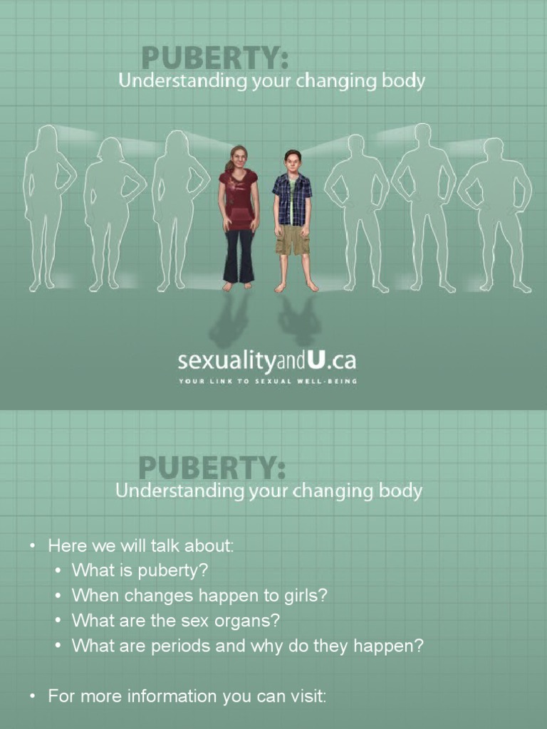 2 - Puberty-Girls | PDF | Sex Organ | Menstrual Cycle