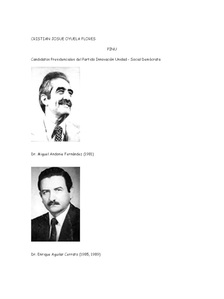 Historia y Bandera del Partido PINU | PDF | Honduras | Democracia