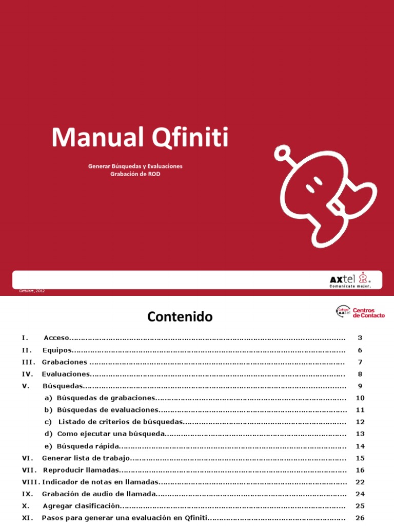 Manual Qfiniti | PDF | Point and Click | Ventana (informática)