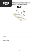 GCSE Music Composition Log Book | PDF | Musical Compositions | Elements Of Music