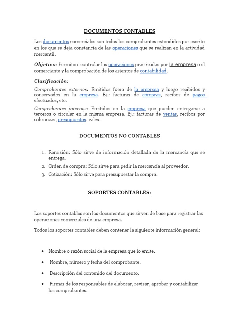 Documentos Contables-1 | PDF | Cheque | Contabilidad