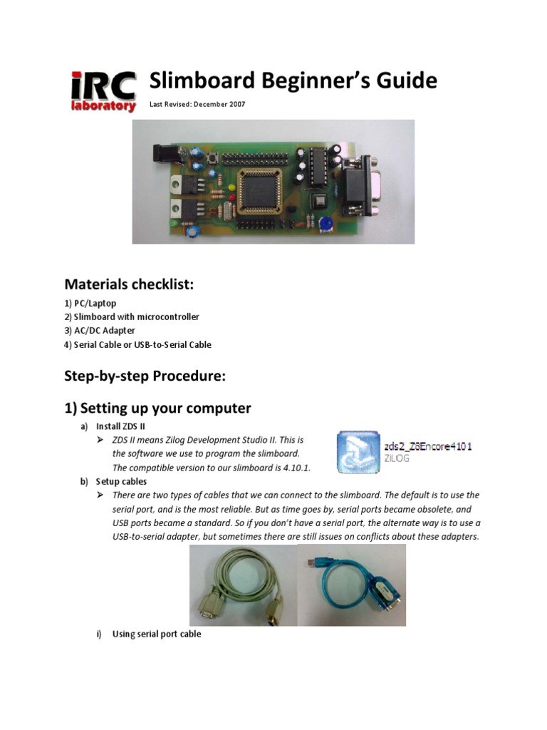 Slimboard Beginners | PDF | Usb | Computing