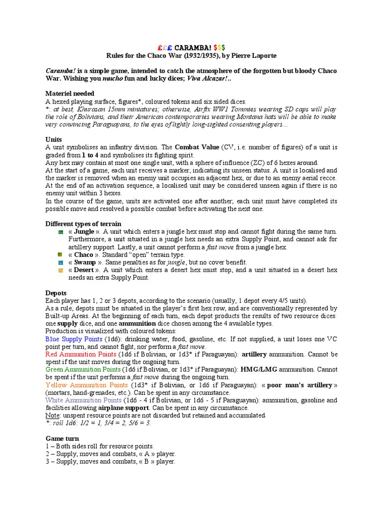 Caramba! Is A Simple Game, Intended To Catch The Atmosphere of The ...