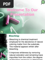 Bleaching of Wool | PDF | Bleach | Hydrogen Peroxide