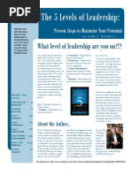 Developing The Leader Within You | PDF | Leadership | Applied Psychology