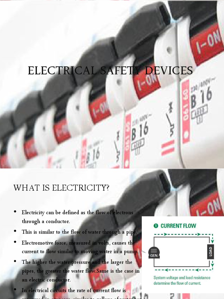 Safety Devices | PDF | Fuse (Electrical) | Electrical Resistance And ...