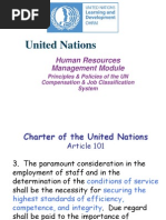 UN Salary Scales and Increments Guide | PDF