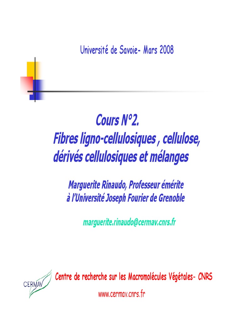 Cellulose | PDF | Matériau composite | Cellulose