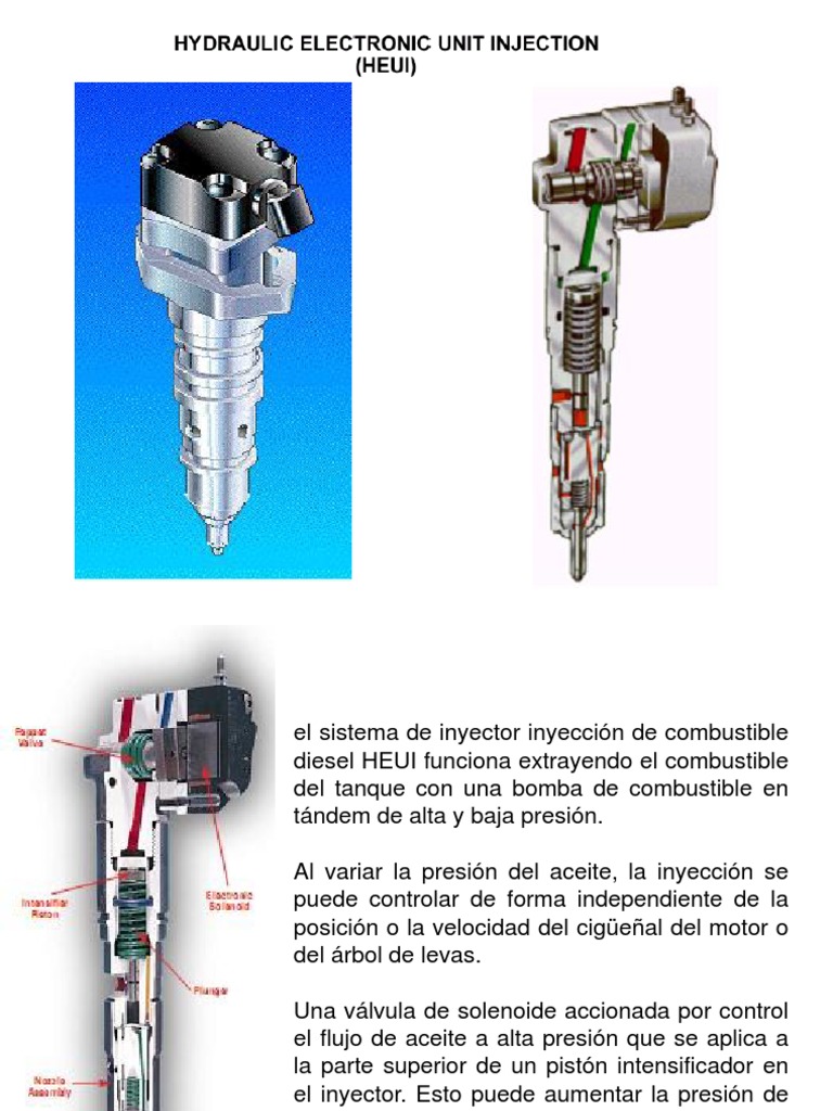 inyector heui | Bomba | Maquinas