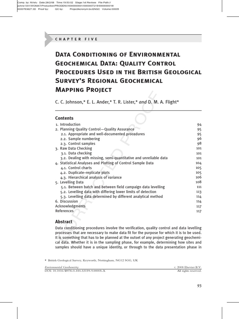 Proof | PDF | Detection Limit | Statistics