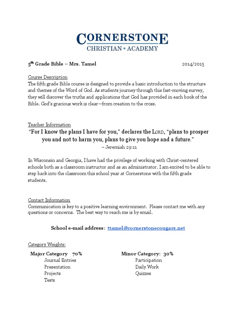 5 Bible Syllabus | PDF | David | Book Of Job