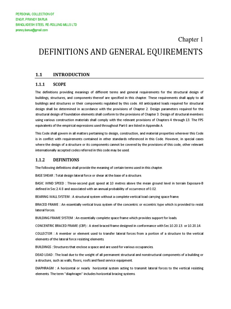 Bangladesh National Building Code 2012 Part 06 - Structural Design ...