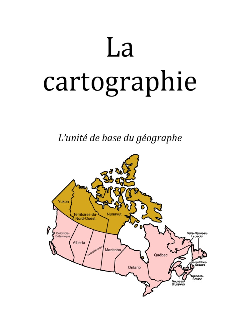 Introduction à la cartographie | PDF | Cartographie | Longitude