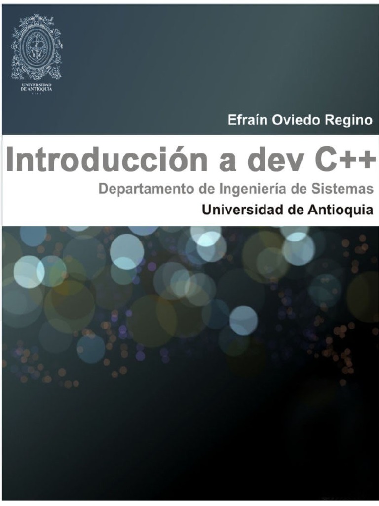 Introducción a dev C++ | PDF | C ++ | Lenguaje de programación