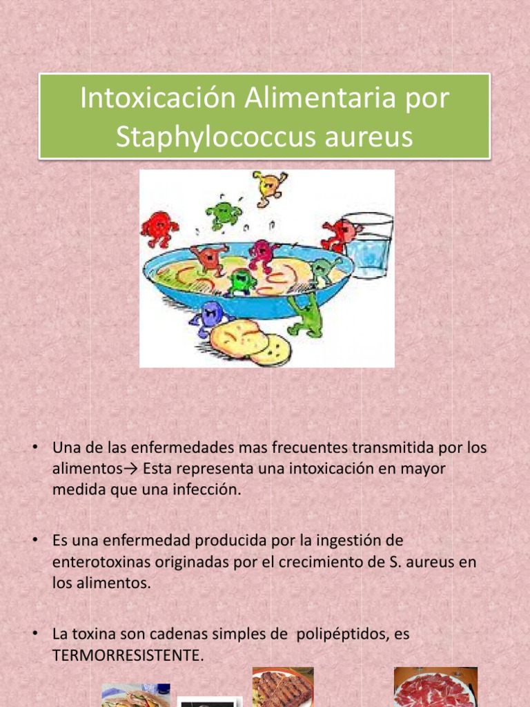 Intoxicación Alimentaria por Staphylococcus aureus | PDF ...