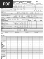 Anensthesia Record Sheet | PDF | Anesthesia | Medical Treatments