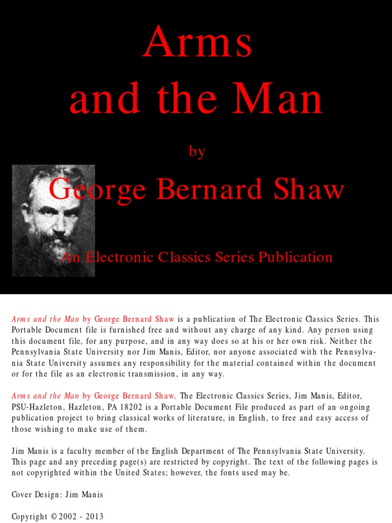 Arms & The Man | PDF | General Fiction