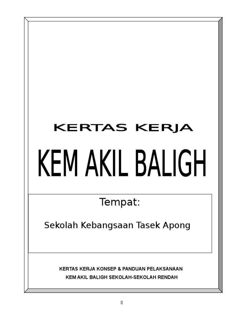 3 Kem Aqil Baligh | PDF | Memasak, Makanan, & Anggur