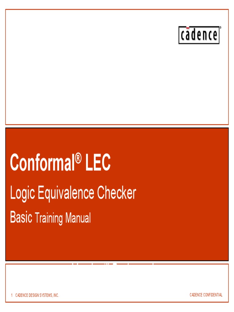 Conformal Lec Training Basic Advance | PDF | Formal Verification ...