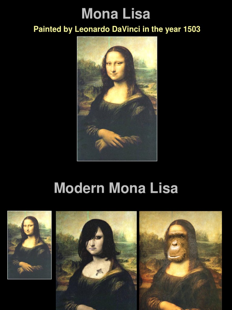 Mona Lisa: Painted by Leonardo Davinci in The Year 1503 | PDF