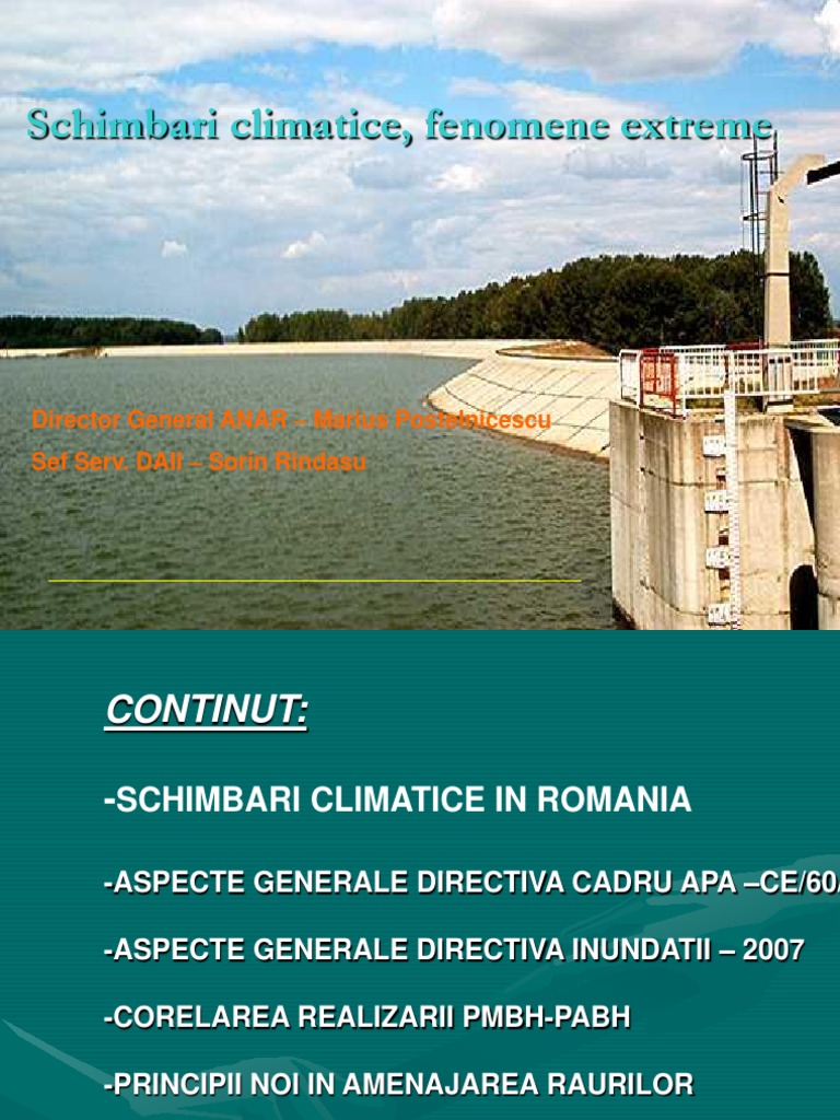 Schimbari Climatice - Concepte | PDF