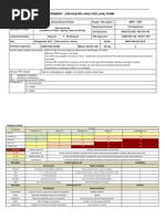 JSA Electrical | PDF | Electrician | Prevention