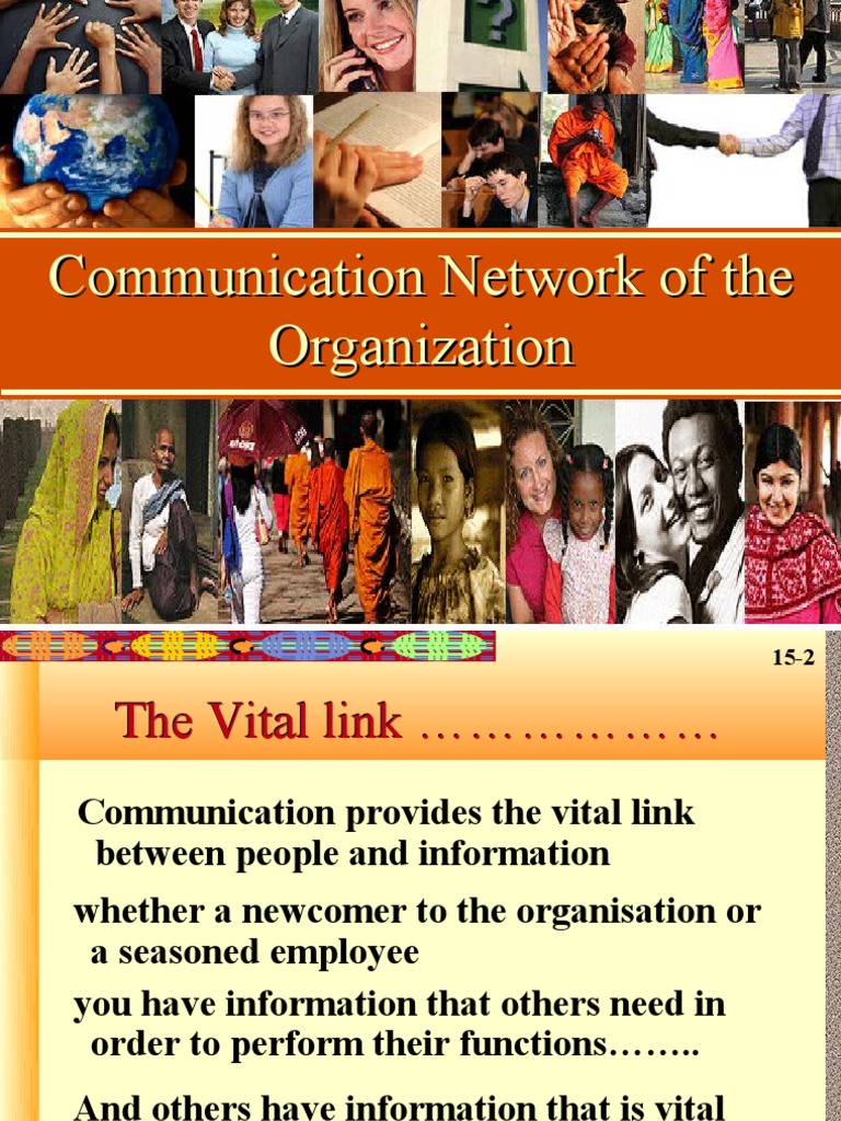 Communication Network of The Organization | PDF | Hierarchy | Communication