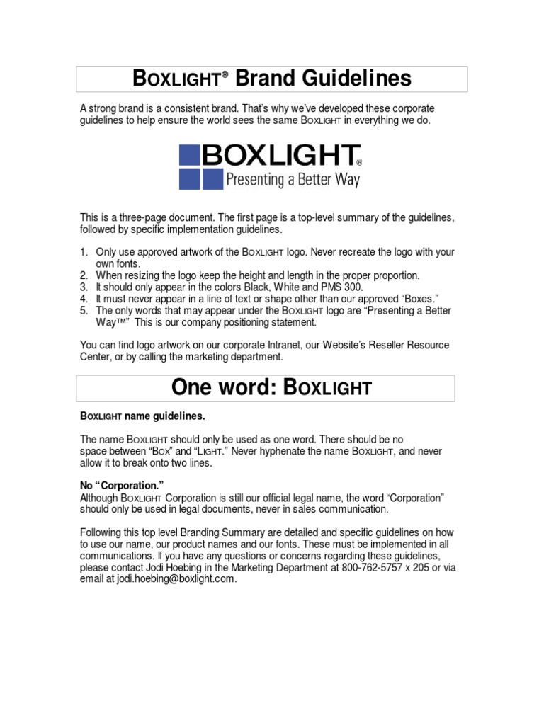 BoxLight PDF | PDF | Logos | Typefaces