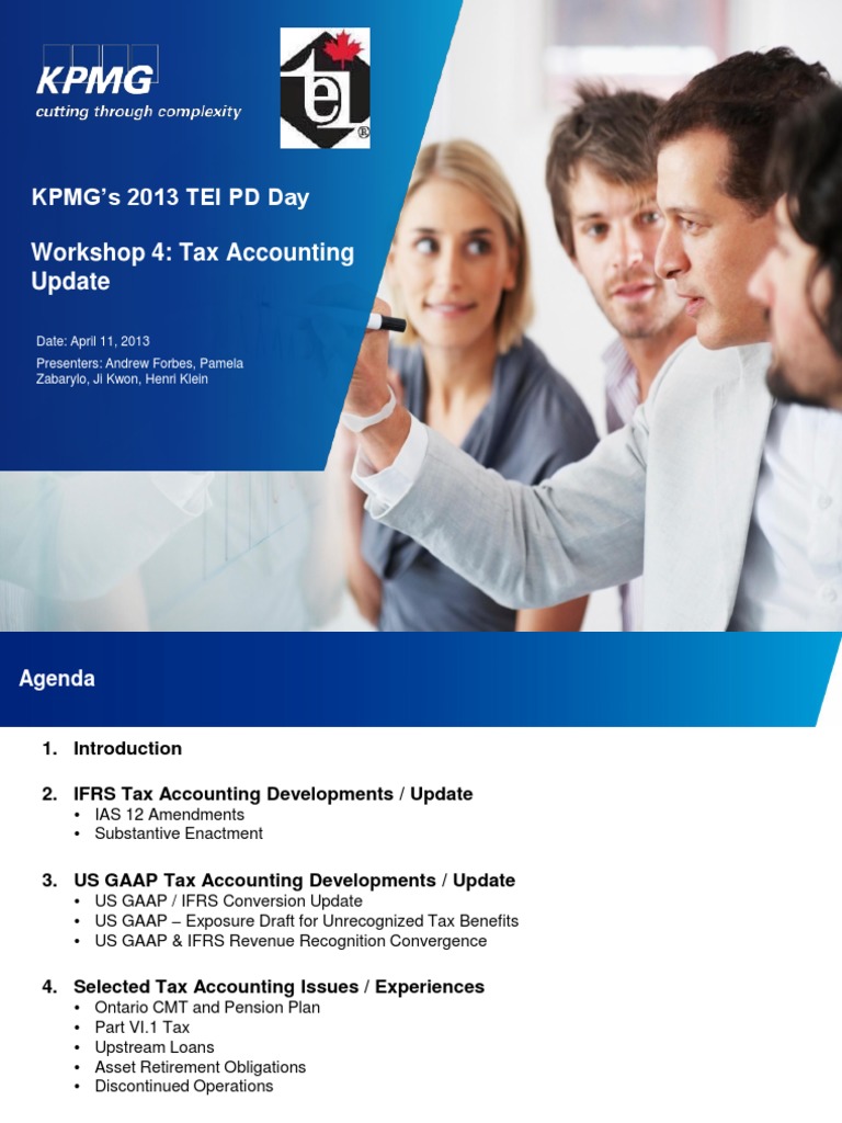 KPMG | PDF | Deferred Tax | International Financial Reporting Standards