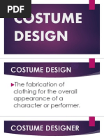 Costume Design Rubric | PDF
