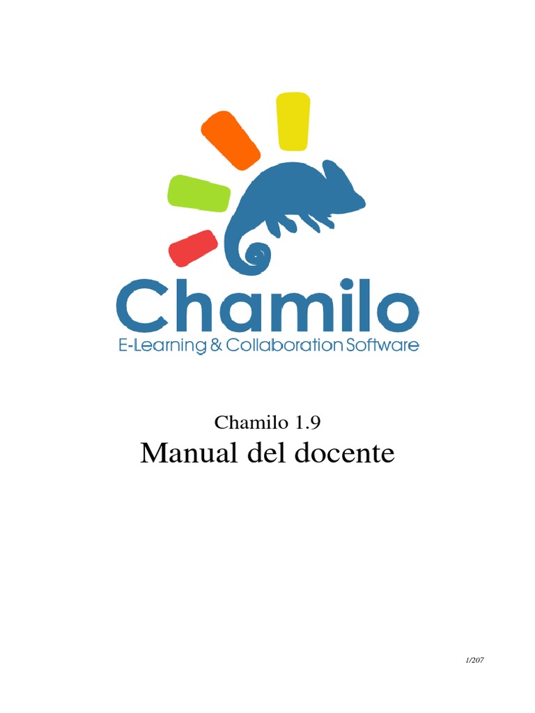 Chamilo Guia Profesor Es 1.9 PDF | PDF | Software libre | Contraseña