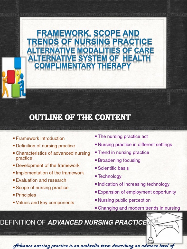 Advanced Nursing Practice Framework | PDF | Nursing | Alternative Medicine