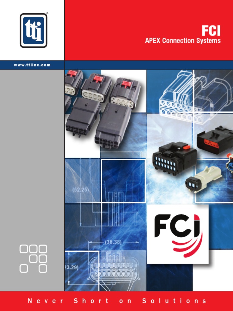 FCI APEX Connection Systems Guide | PDF | Electrical Connector ...