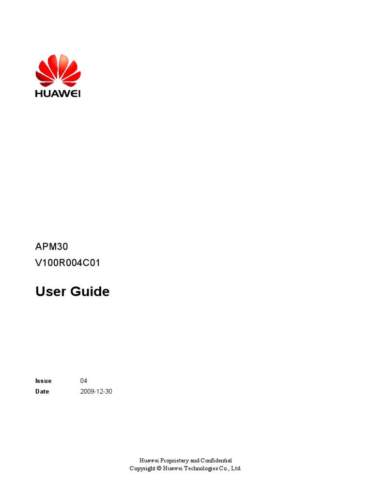 APM30 User Guide (V100R004C01 - 04) | PDF | Power Supply | Cable