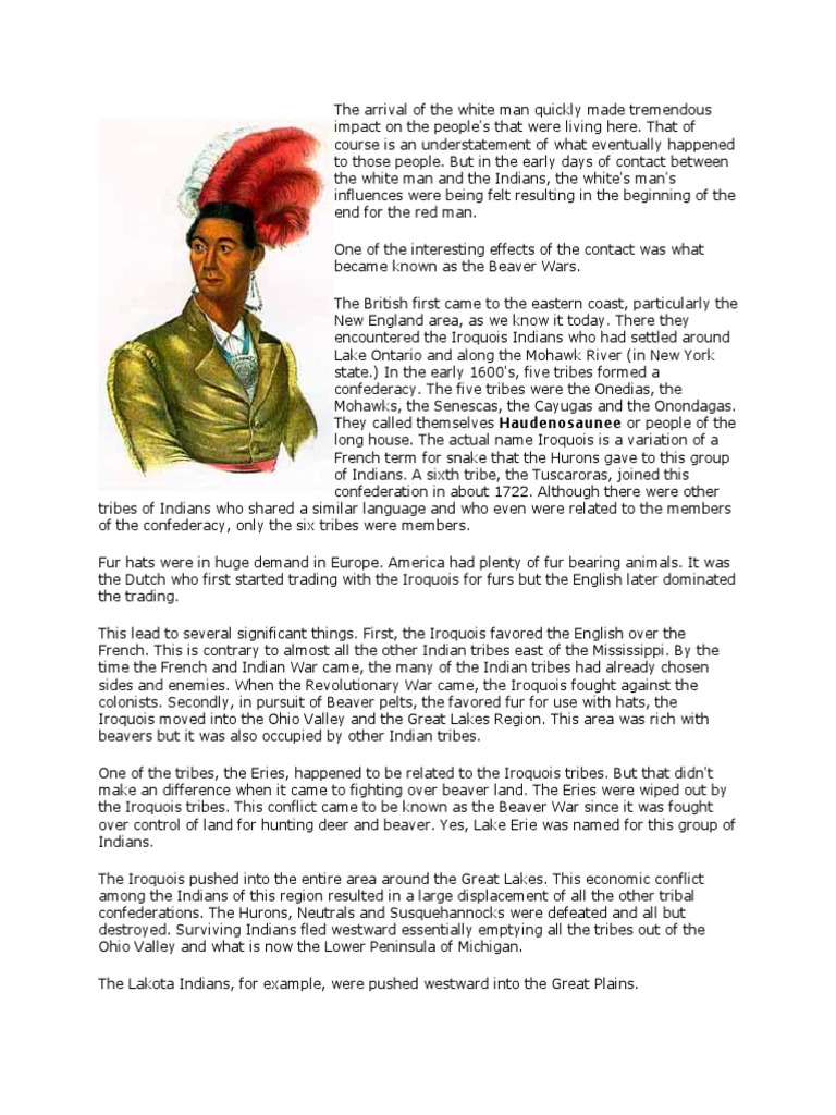 The Beaver Wars | PDF | Iroquois | New France