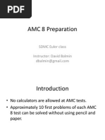 2024 Amc 8 Problems and Answers | PDF