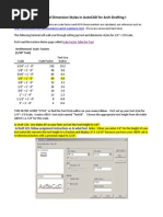 AutoCAD Scale Factors | PDF | Scientific Modeling | Scientific Method