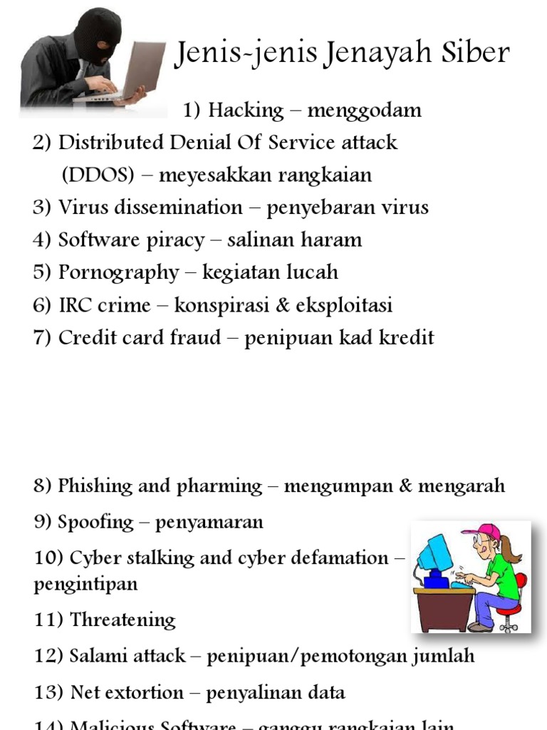 Etika-Jenis Jenayah Siber & Kolar Putih | PDF