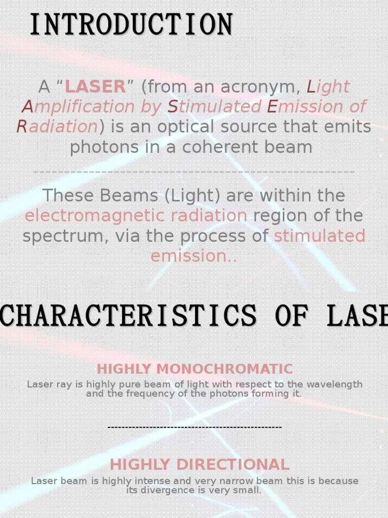 Ruby Laser | PDF | Laser | Optics