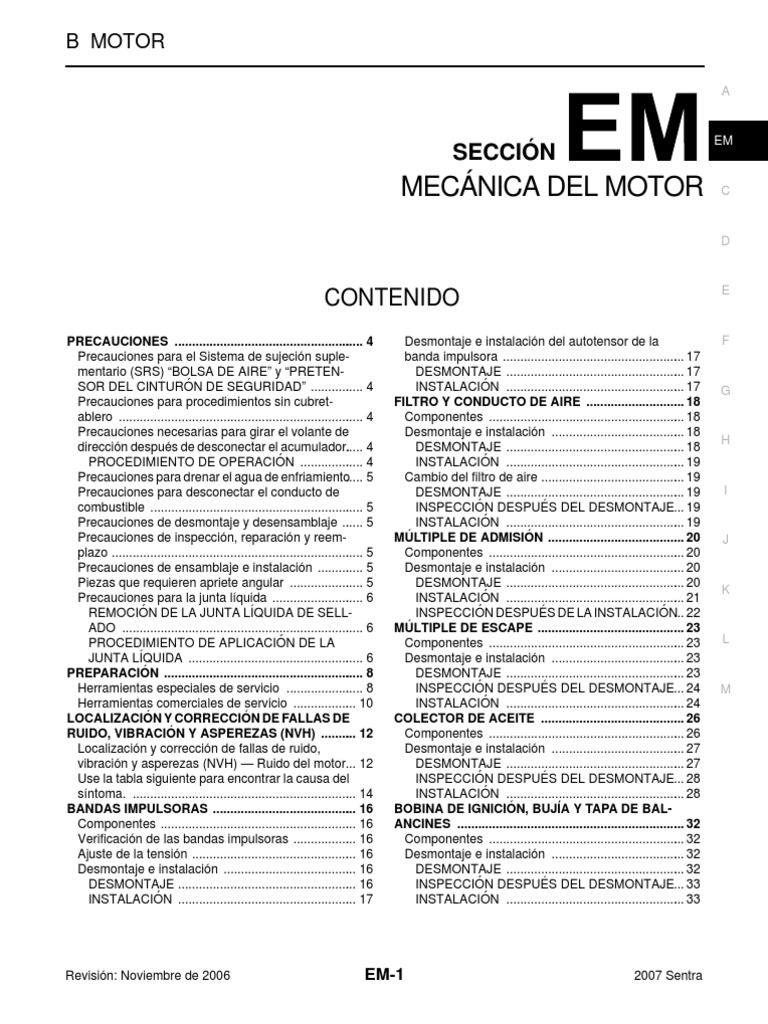 Em Motor | PDF